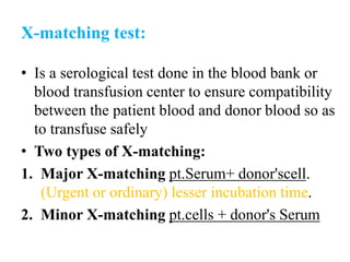 Blood Banking hematology lectures. pptx | PPTX