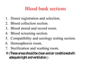 Blood Banking hematology lectures. pptx | PPTX