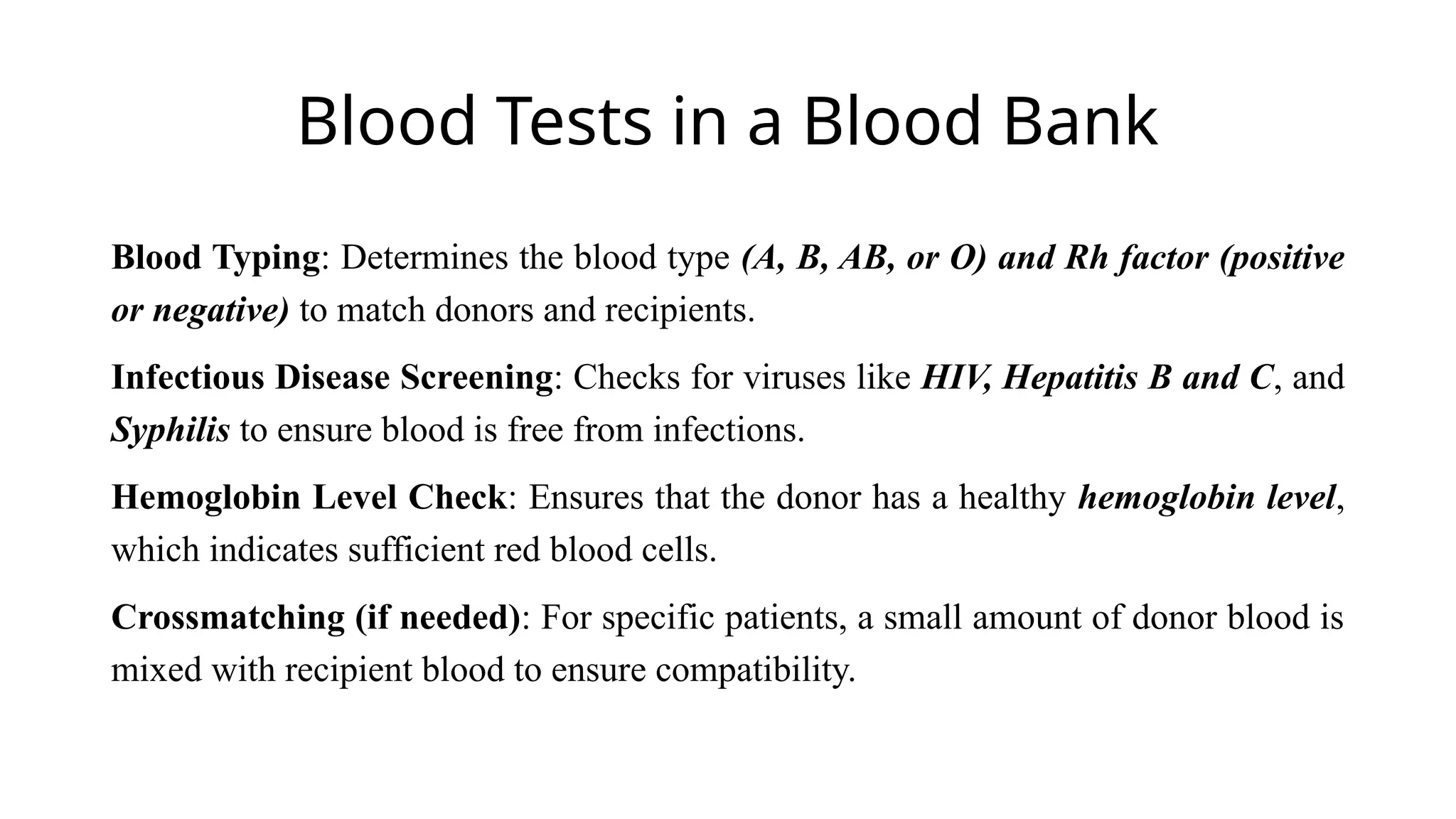 Comprehensive Overview of Blood Bank Operations: Exploring Blood ...