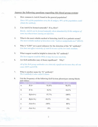 Blood banking portfolio | PDF