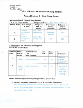 Blood banking portfolio | PDF