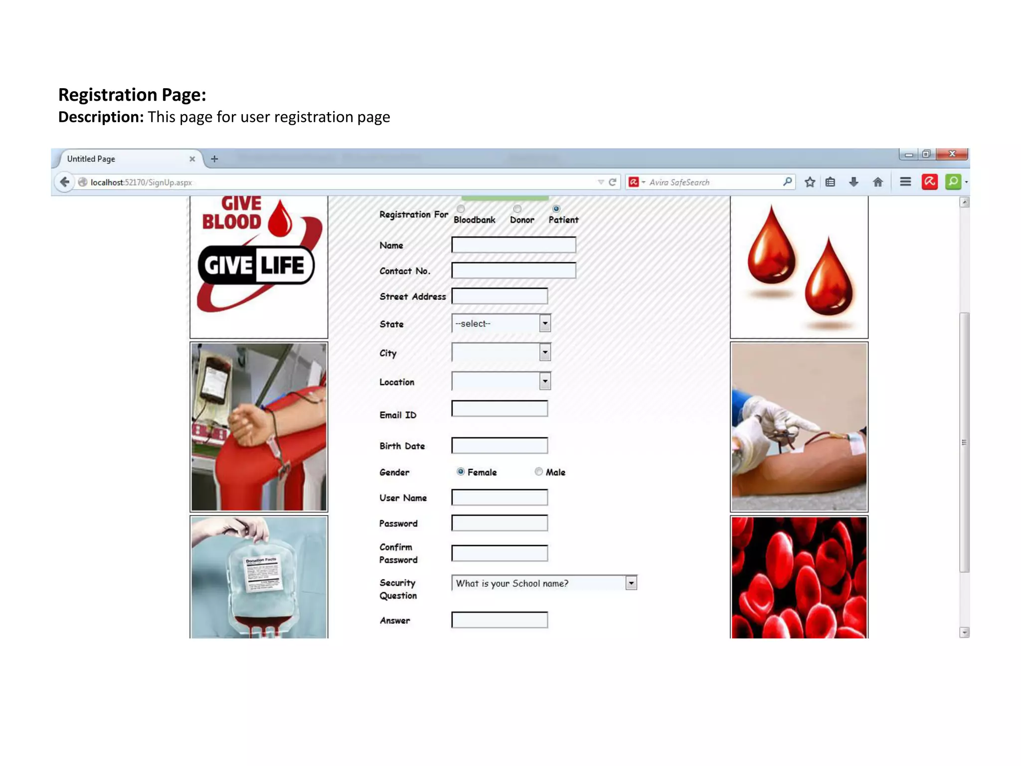 Blood bank management system | PDF