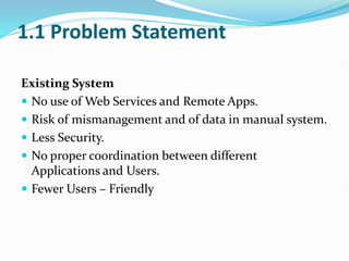 Blood Bank Management System.pptx....... | PPTX | Web Development ...