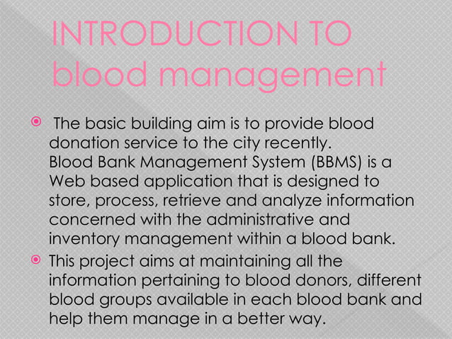 Blood Bank Management System(PHP 2024).pptx