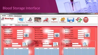 Blood Bank Management System | PPTX