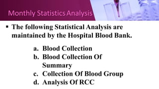 Blood Bank Management System | PPTX