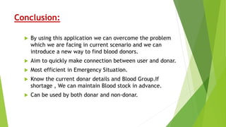Blood bank ppt | PPTX