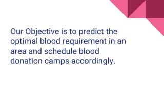 Blood bank project | PDF