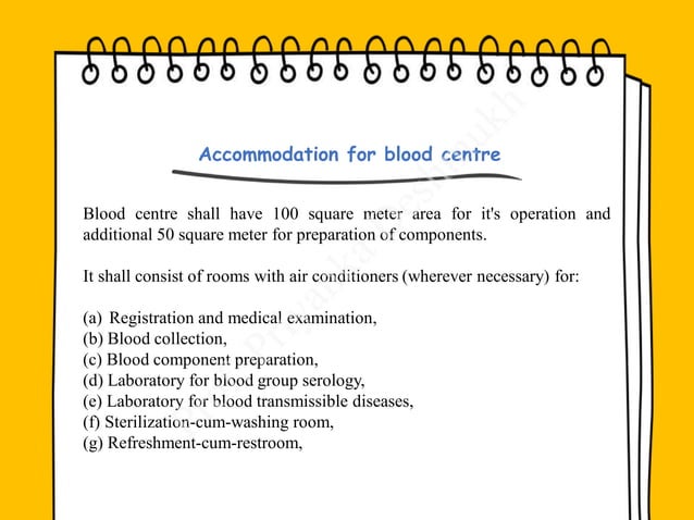 Blood Centre(Bank) | PDF
