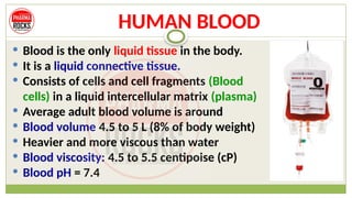 BLOOD BASIC INFORMATION BLOOD CELLS HAP. | PPTX