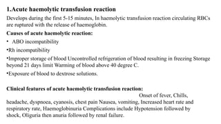 BLOOD,BLOOD PRODUCTS AND BLOOD TRANSFUSION AND MANAGEMENT OF blood.pptx