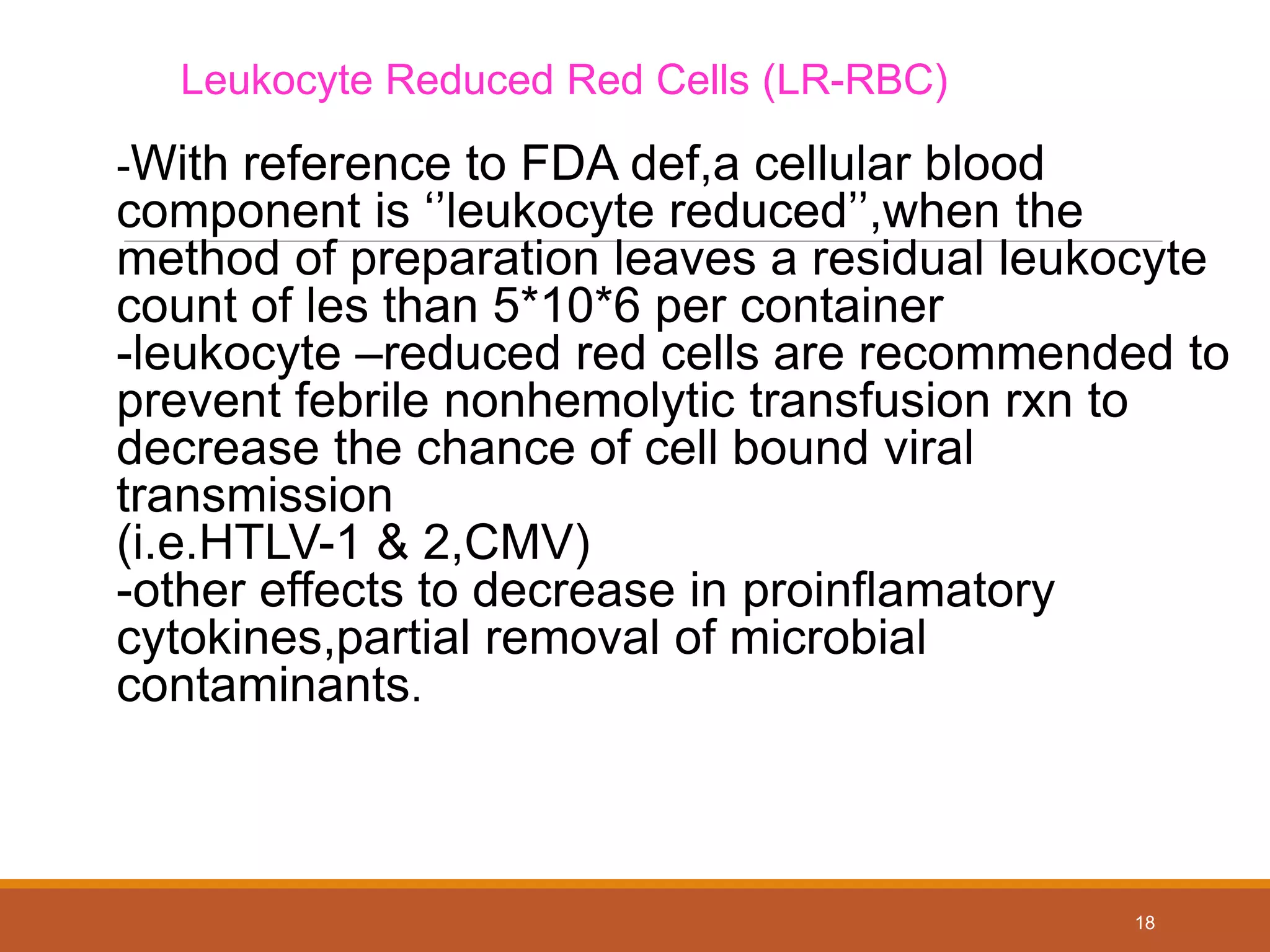 Blood blood pruduct and its indication | PPTX
