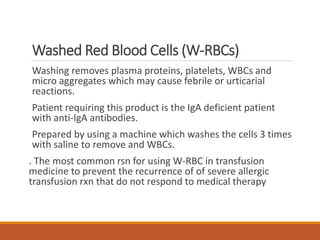 Blood blood pruduct and its indication | PPTX