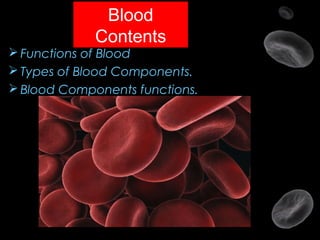 Blood and Blood Vessels | PPT