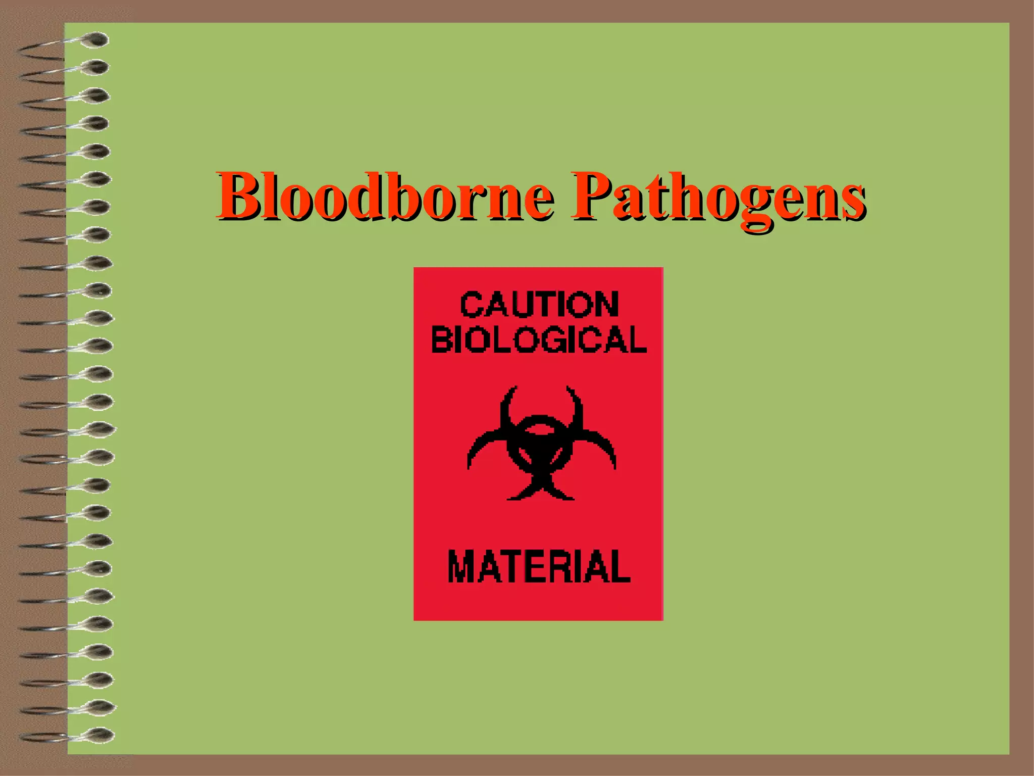 Bloodborne Pathogen Training | PPT