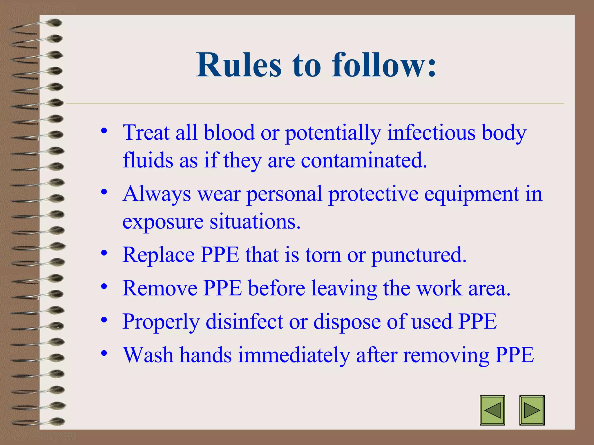 Bloodborne Pathogen Training | PPT