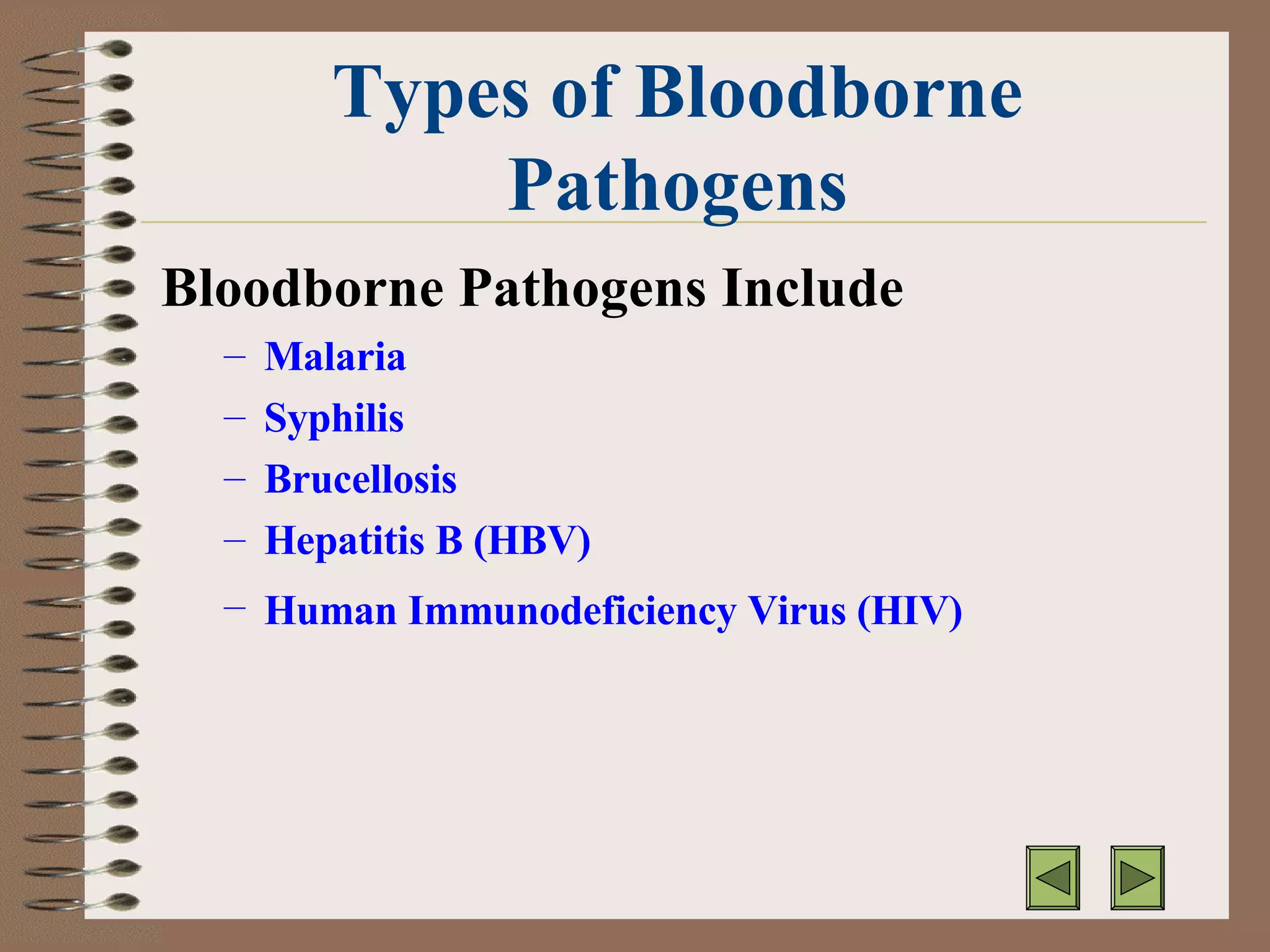 Bloodborne Pathogen Training | PPT