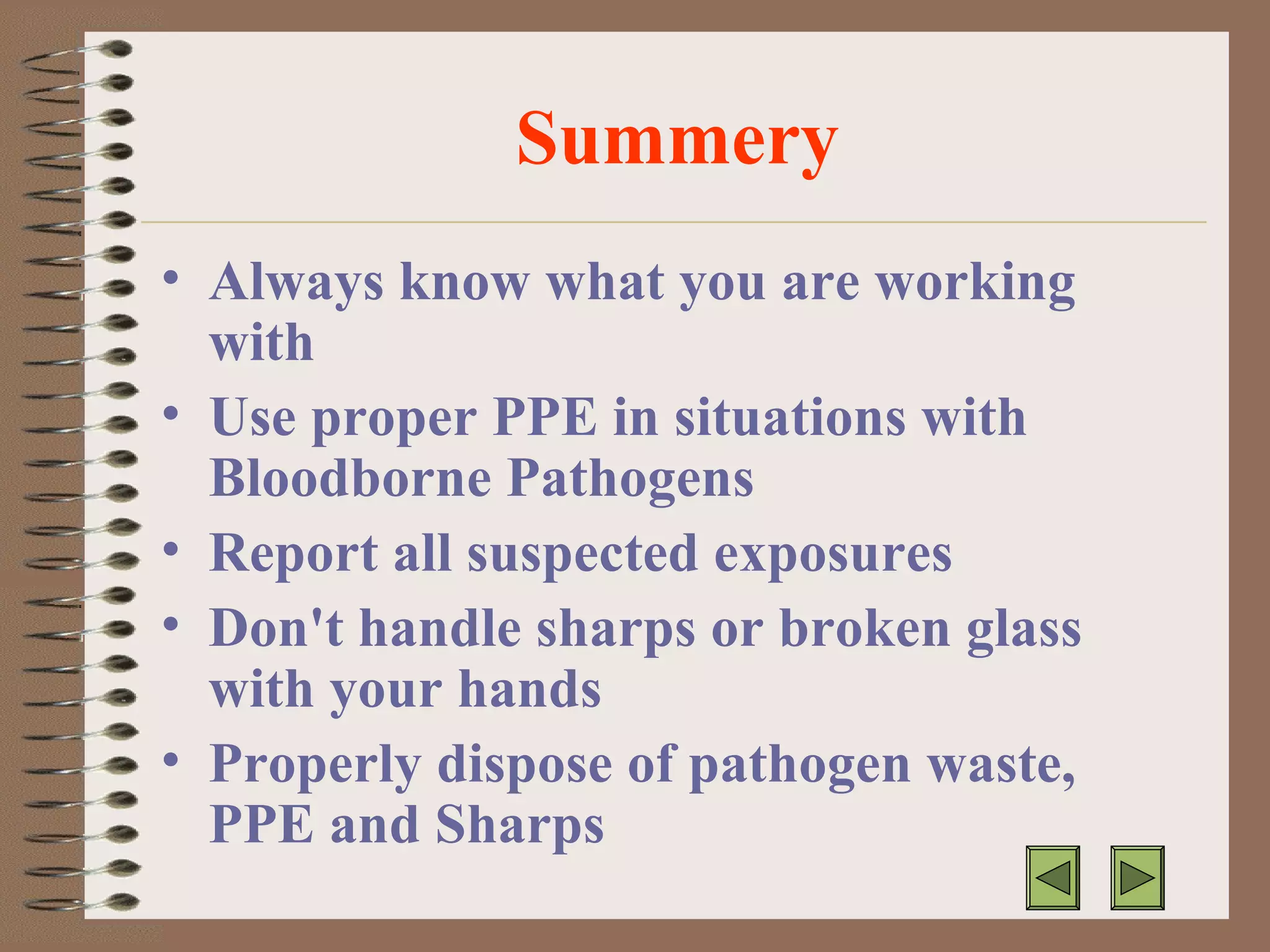 Bloodborne Pathogen Training | PPT