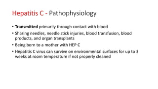Blood borne infectious diseases | PPTX