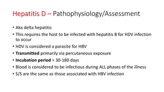 Blood borne infectious diseases | PPTX