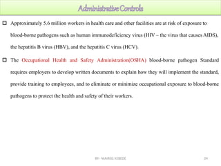 Blood borne pathogen and biosafety | PPTX | Infectious Diseases ...