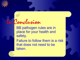 Bloodborne pathogens | PPT