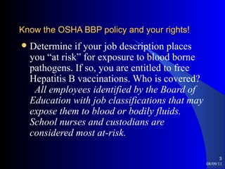 Bloodborne pathogens | PPT