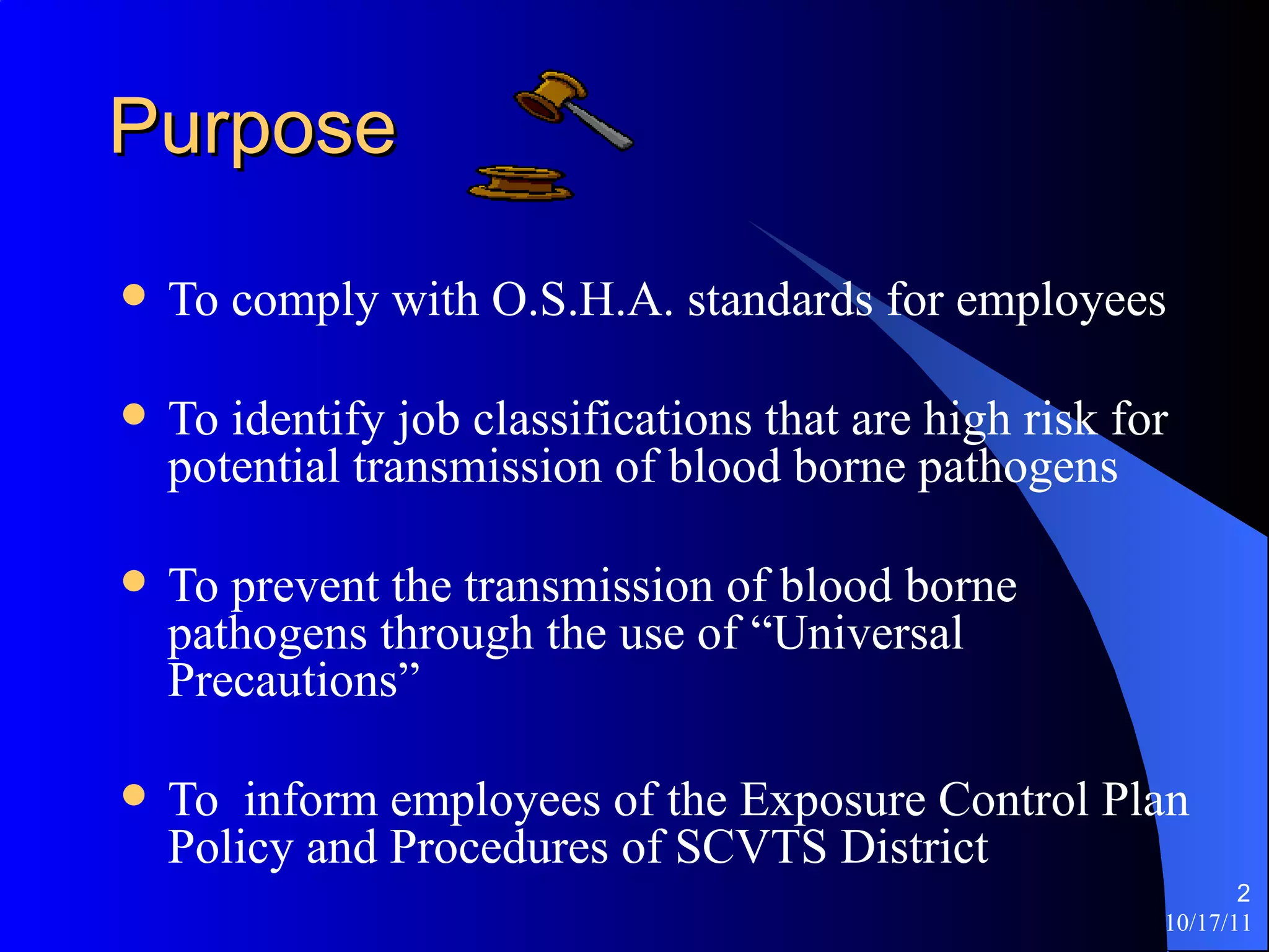 Bloodborne pathogens | PPT