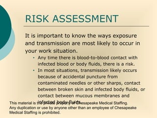 Bloodborne Pathogens | PPT