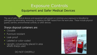 Bloodborne Pathogens - Diseases and Transmission | PPTX