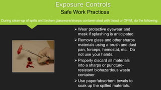 Bloodborne Pathogens - Diseases and Transmission | PPTX