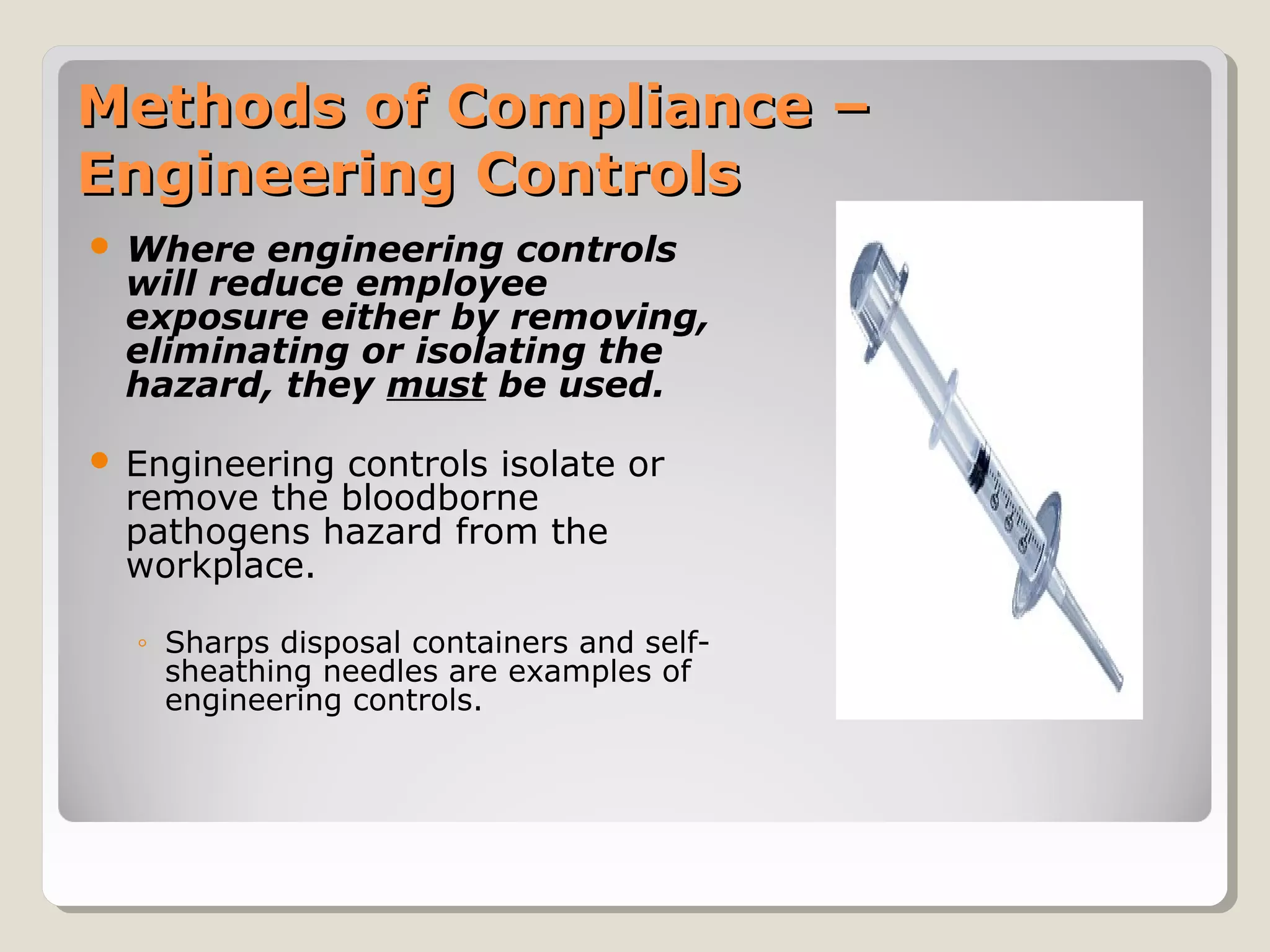 Bloodborne Pathogens Training | PPT