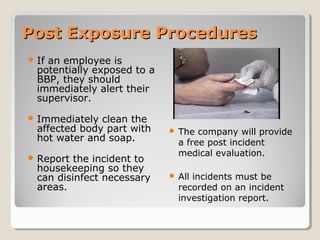 Bloodborne Pathogens Training | PPT