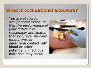 Bloodborne Pathogens Training | PPT