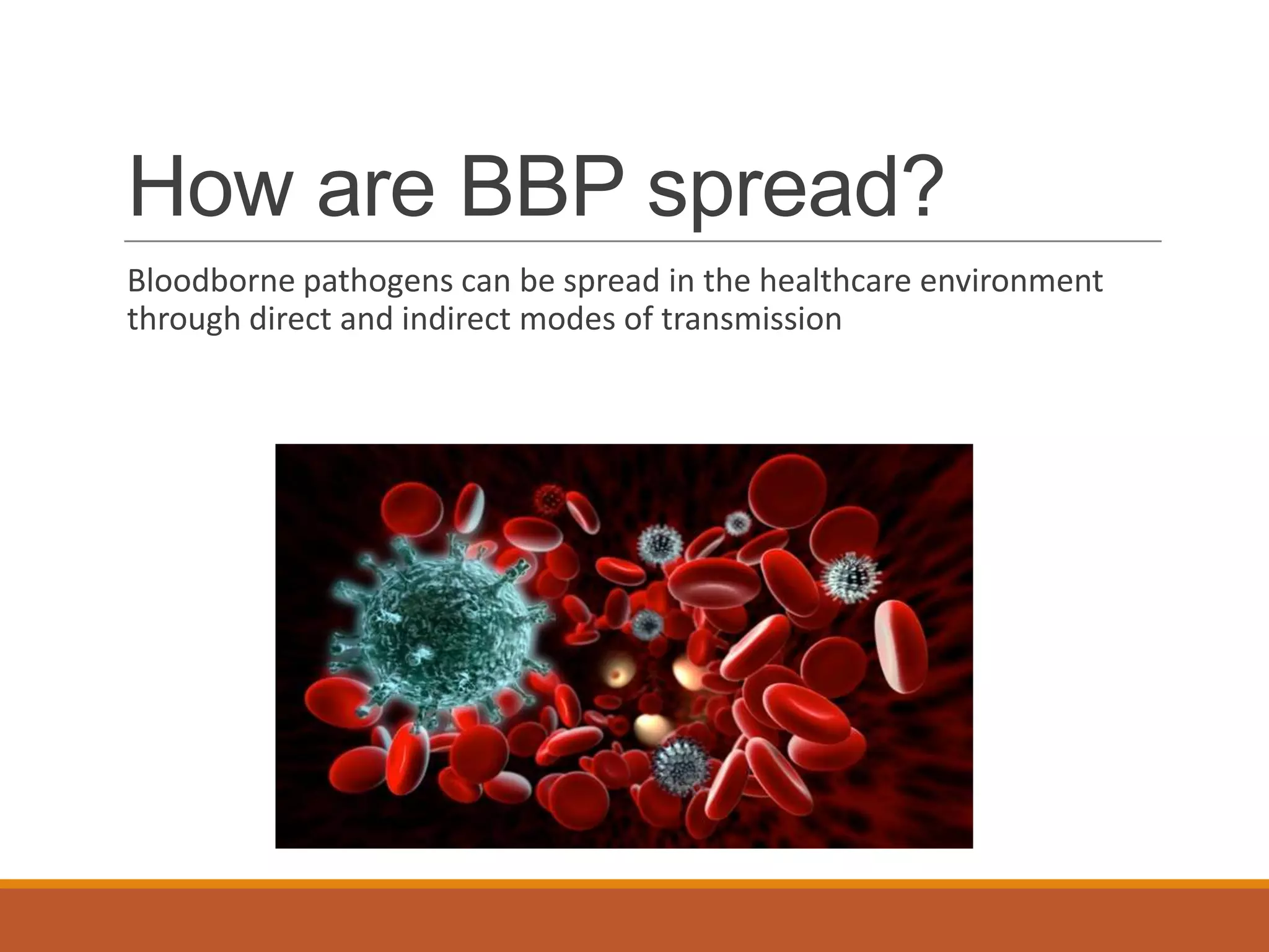Bloodborne pathogens training | PPSX