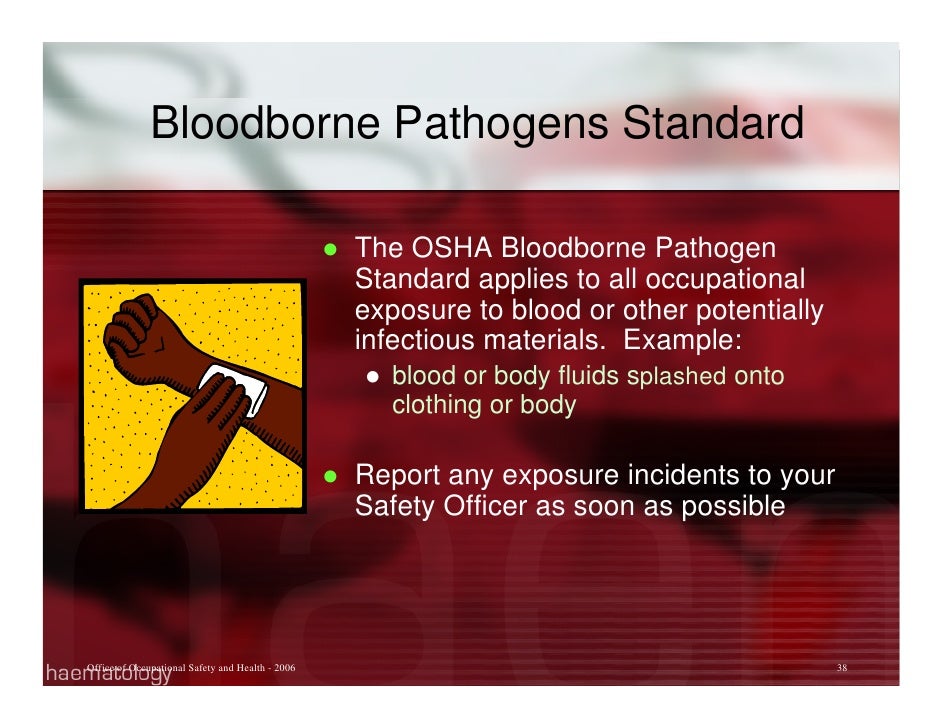 Bloodborne Pathogens