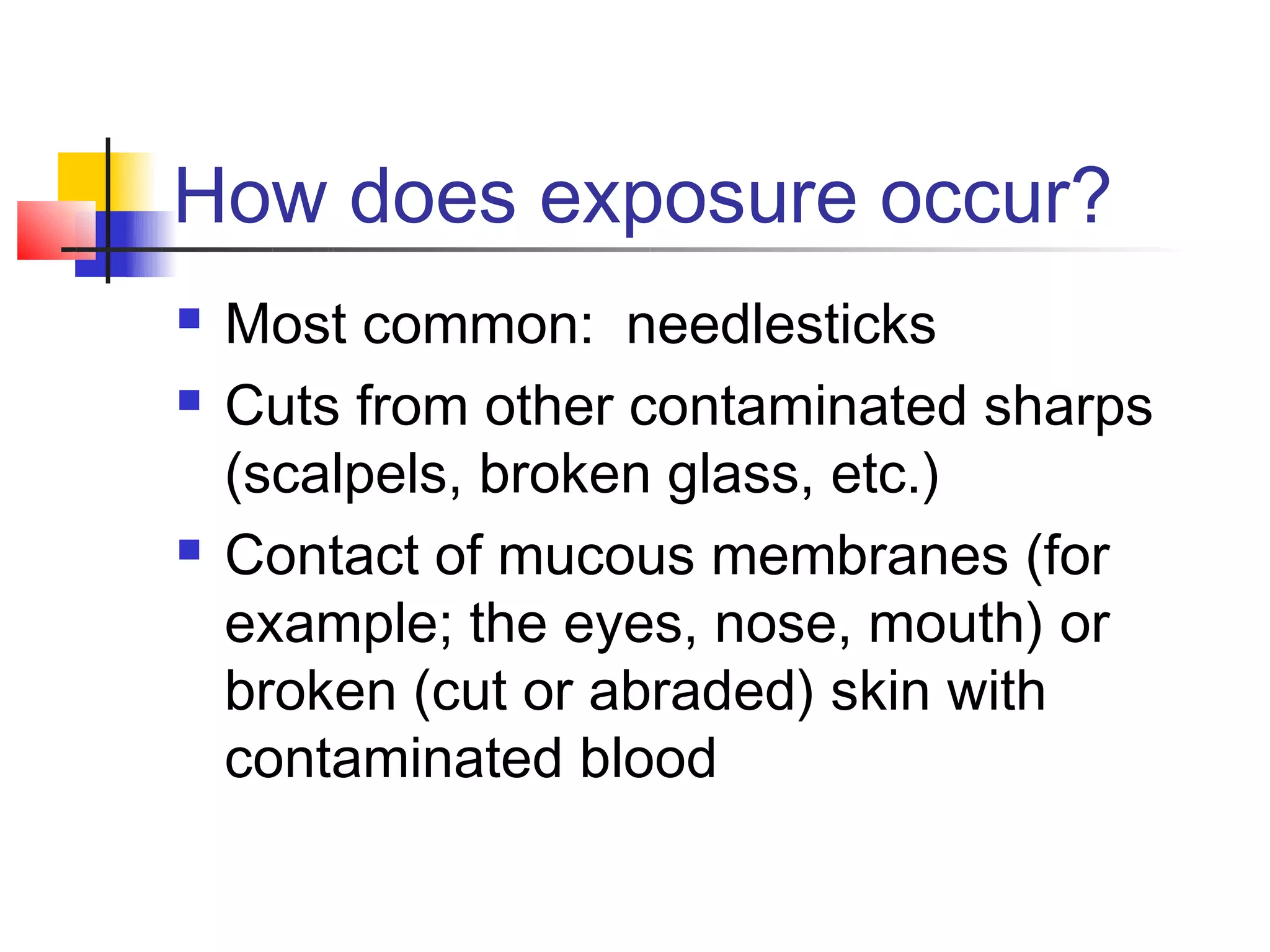 Bloodborne pathogen training | PPT | First Aid | Injuries