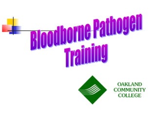 Bloodborne pathogen training | PPT | First Aid | Injuries