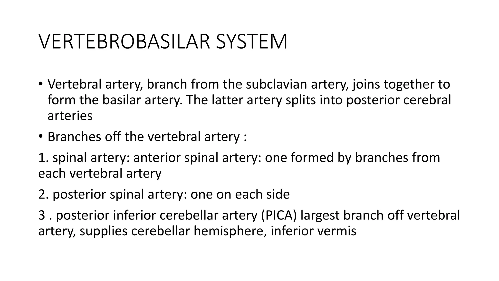Blood Supply of Brain | PPT