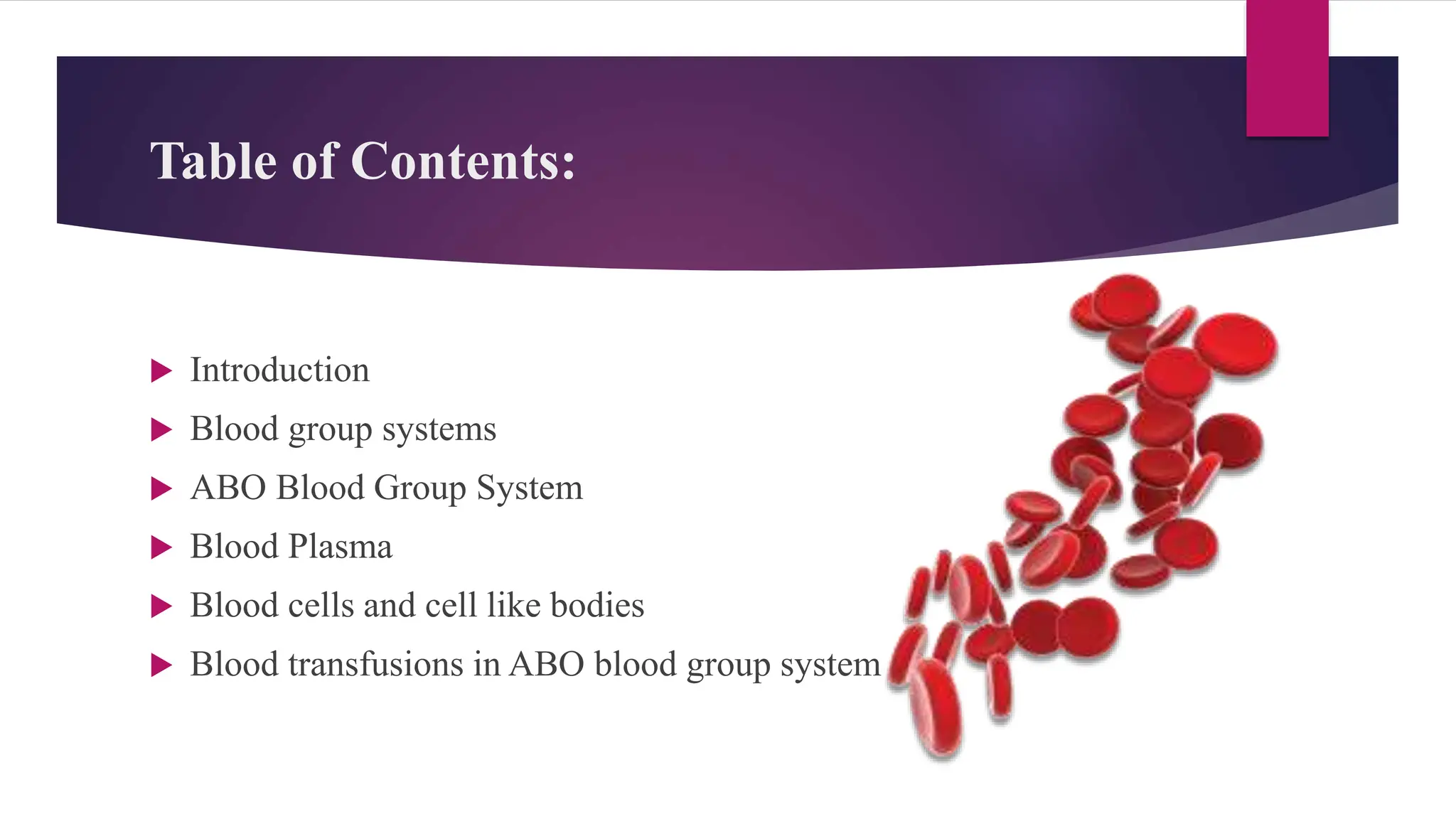 Blood, Blood Plasma and Blood group systems | PPTX