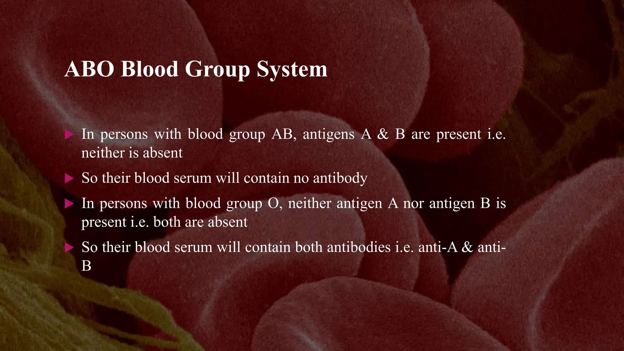 Blood, Blood Plasma and Blood group systems | PPTX
