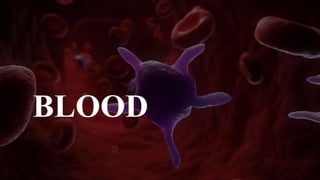 Blood, Blood Plasma and Blood group systems | PPTX