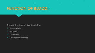Circulatory System-Blood By Gulshan Bhardwaj.pptx
