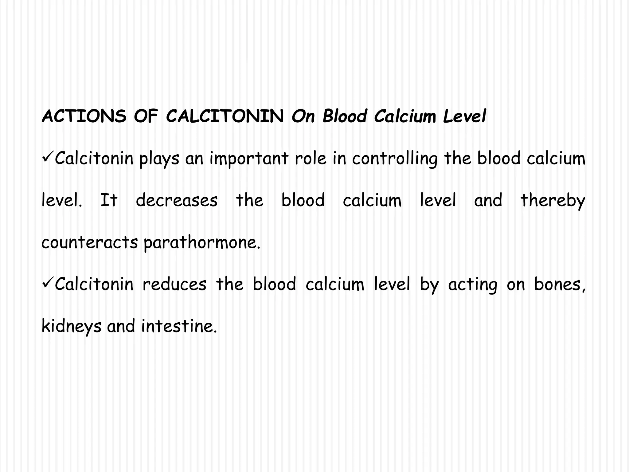 Blood calcium | PPTX