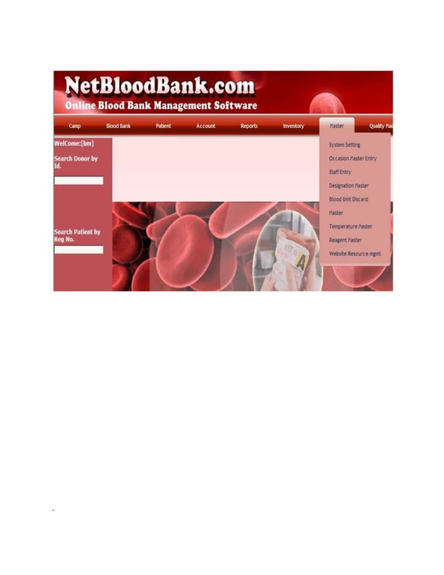 Blood camp organizer | DOCX