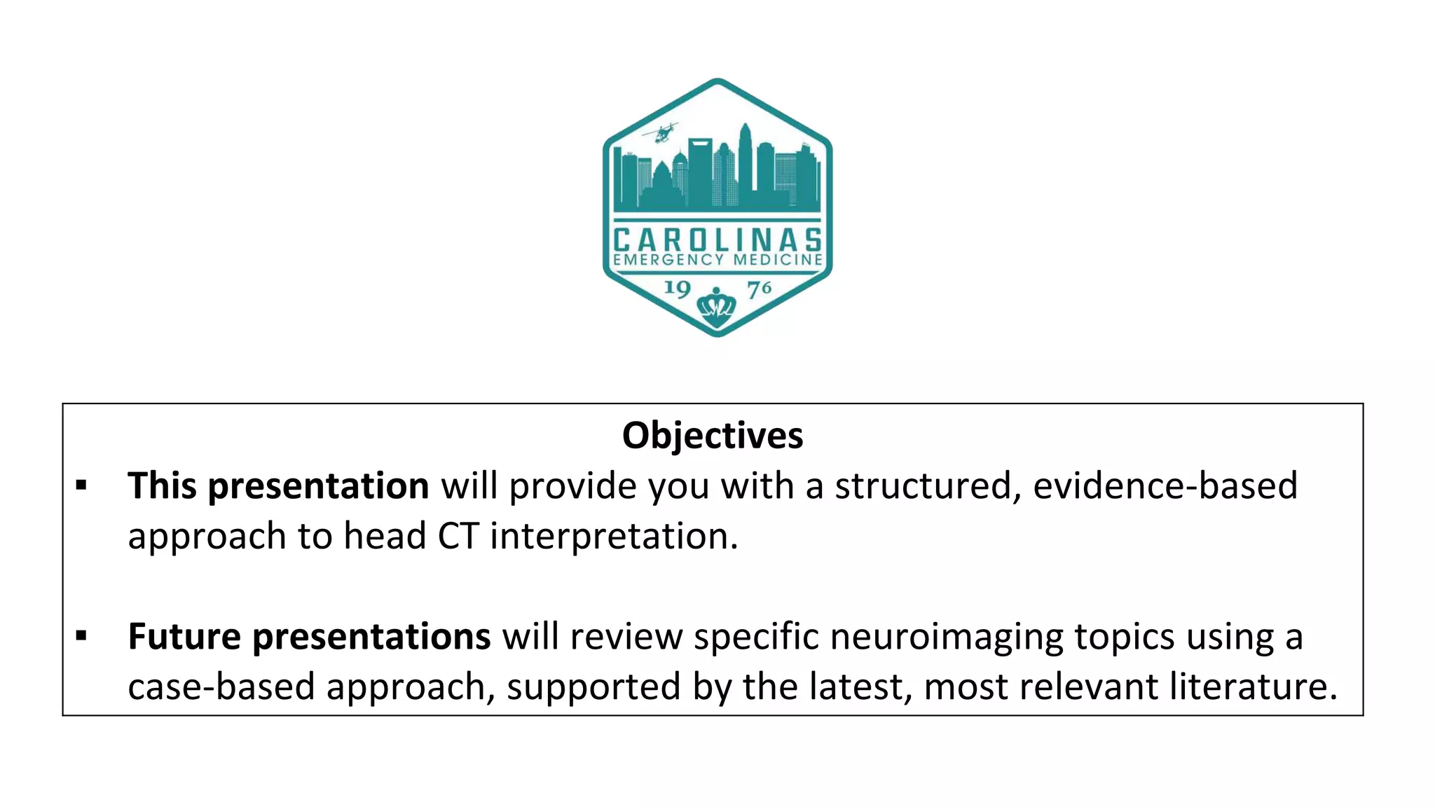 Blood Can Be Very Very Bad - CMC Neuroimaging Case Studies | PPTX