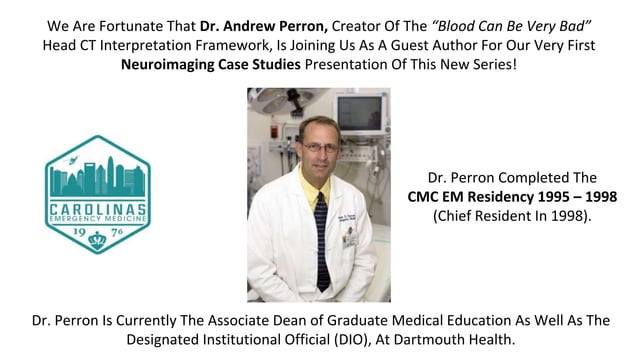 Blood Can Be Very Very Bad - CMC Neuroimaging Case Studies | PPTX ...