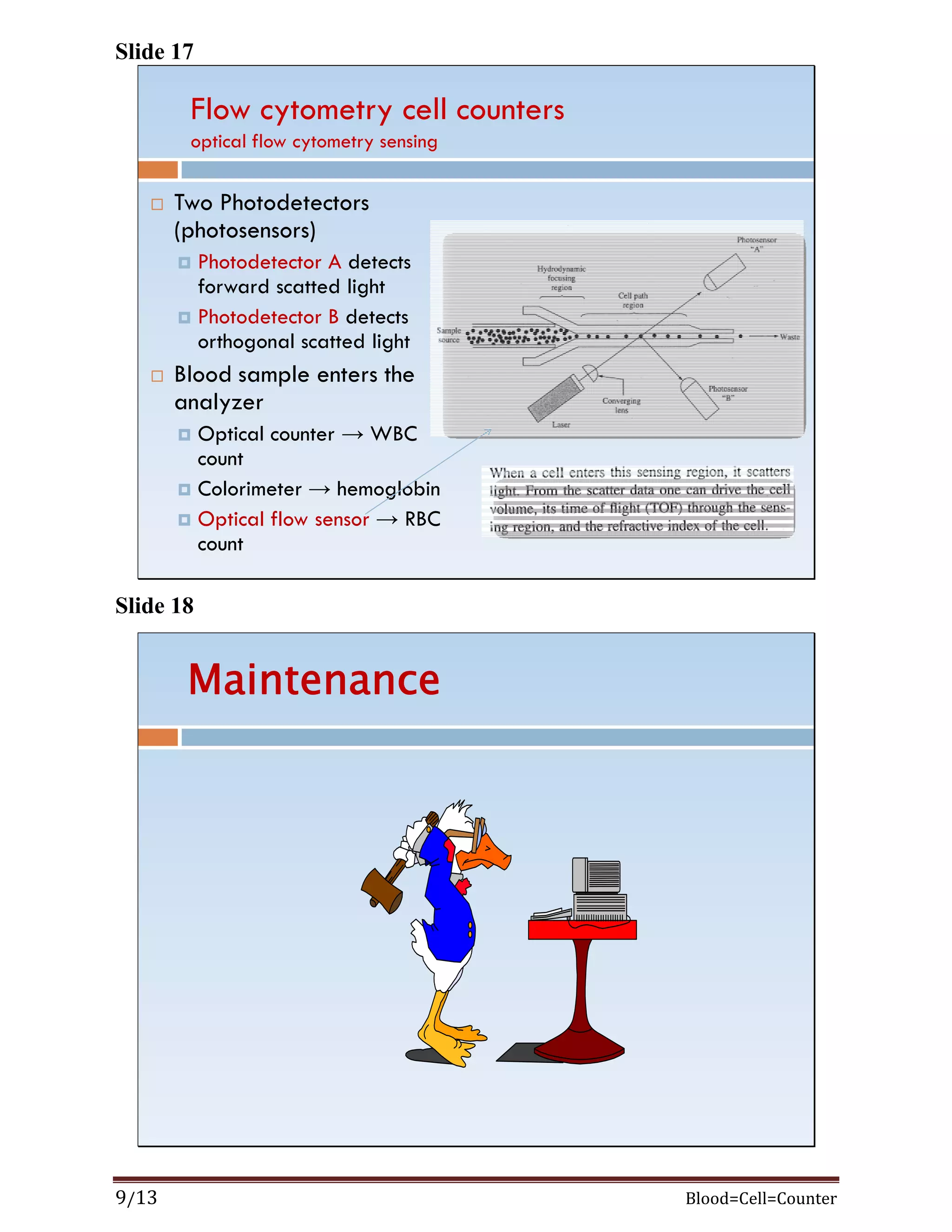 Blood cell counters | PDF