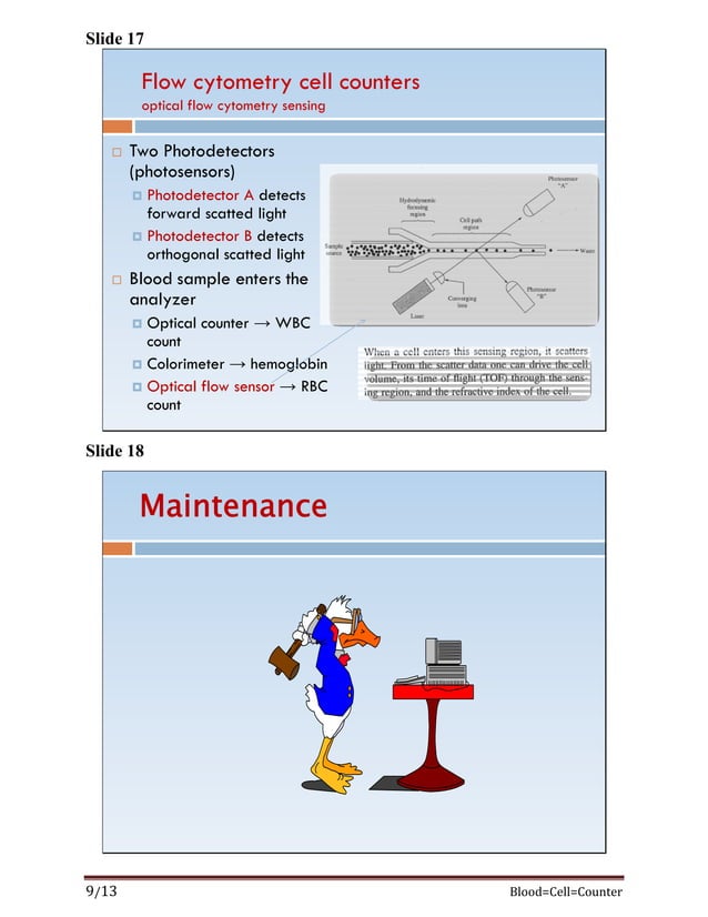 Blood cell counters | PDF