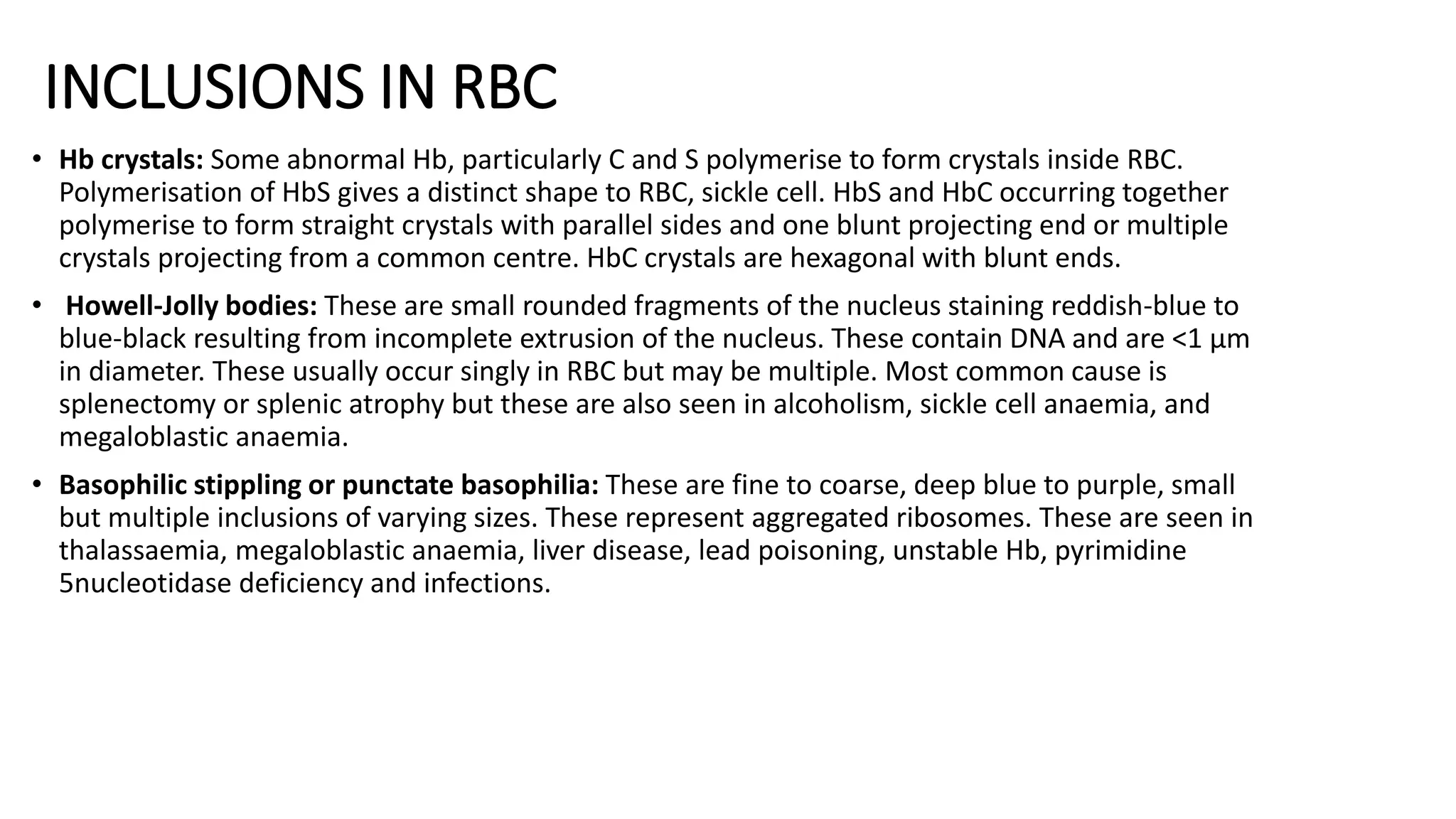 Blood cell morphology | PPTX